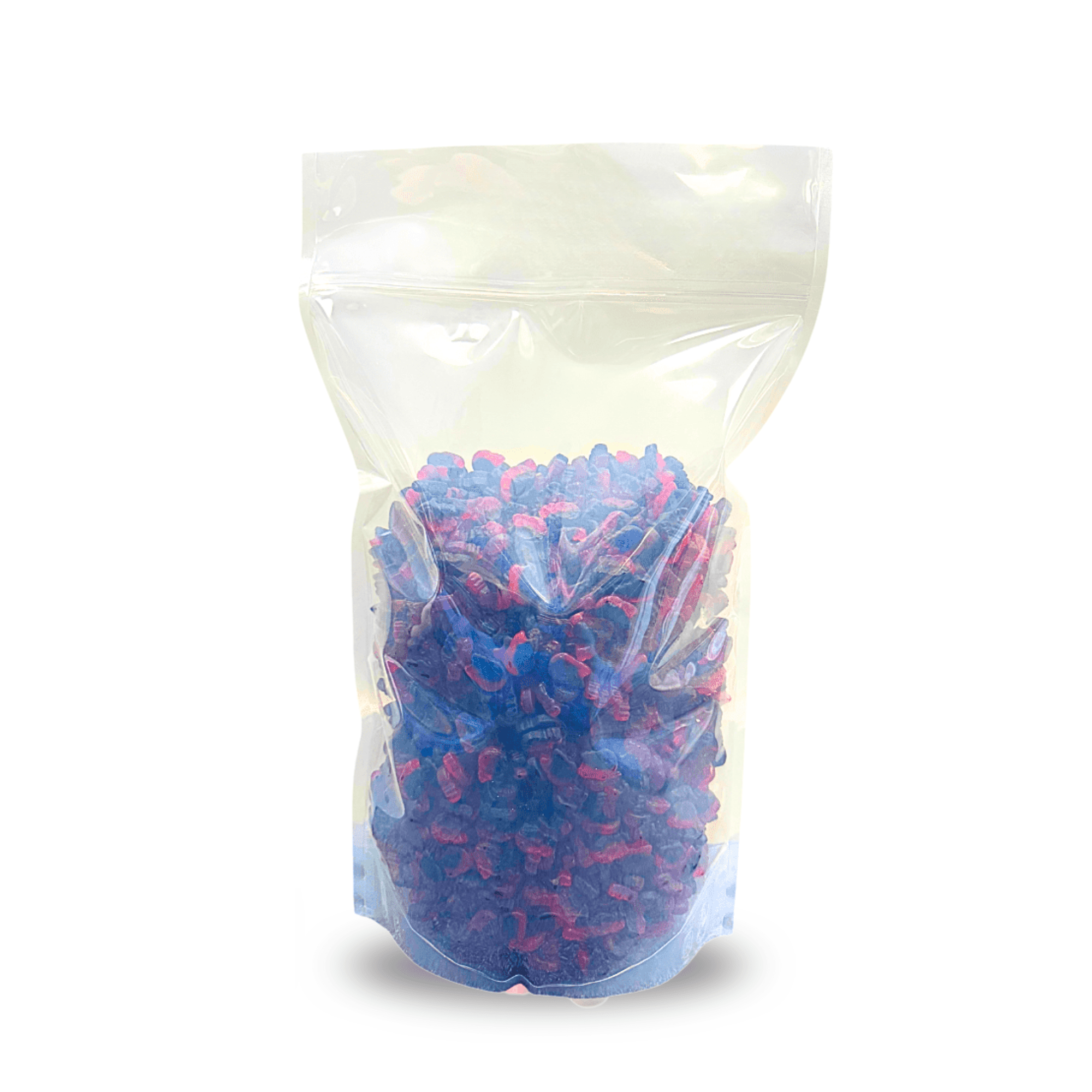 BUBS Raspberry/Licorice skull – Bulk Bag – Nordicbangers